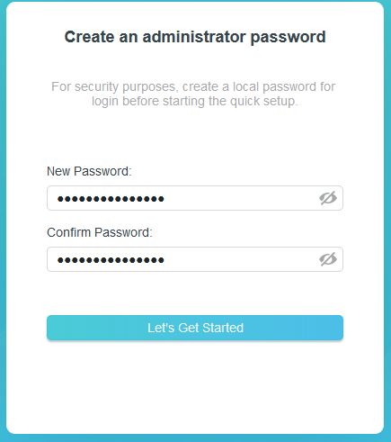 TPLink BE3600 FTTP Setup Guide