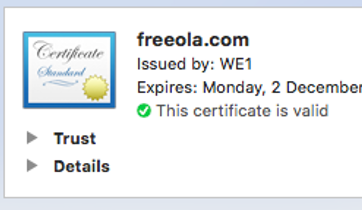 How to view the SSL Certificate of a Website