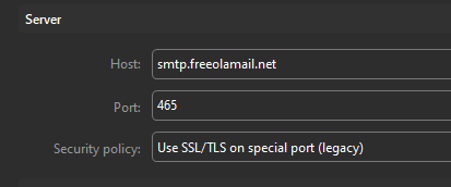 Setting up Freeola Email services in the eM Client Software