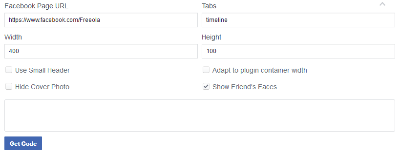 Adding Facebook Social Media Plugins to RQS