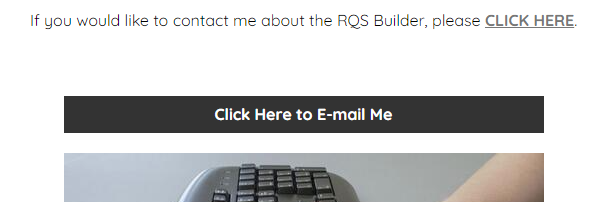 Using mailto and Linking to an Email Address in RQS