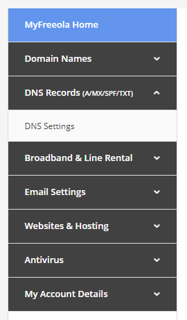 Verifying your Freeola Domain with Google Search Console
