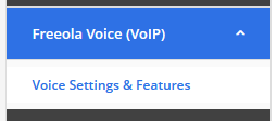 Controlling Freeola Voice Features Through MyFreeola, Freeola Help ...