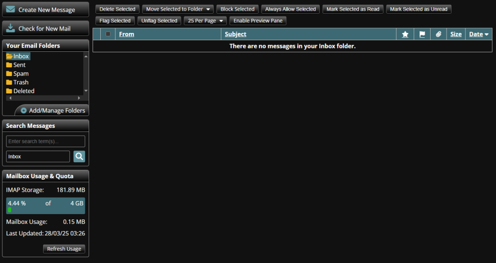Freeola Help & Support, Freeola webmail, Access e-mails online