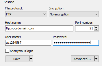 Using WinSCP for Freeola FTP, Freeola Help & Support