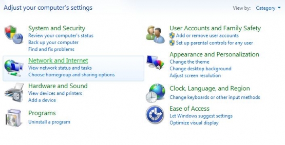 Freeola Help & Support, Changing your DNS server settings within Windows 7