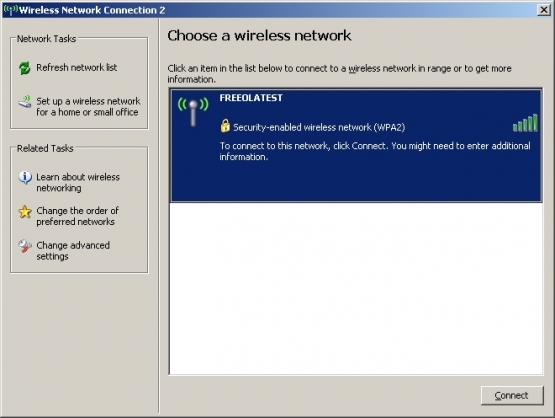 Broadband help & support, Connecting to a wireless home/office network